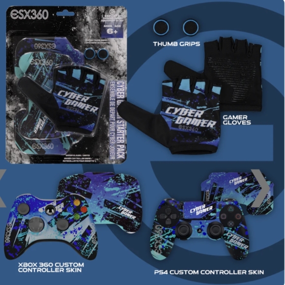 ESX360 | Accessories | Esx36 Cyber Gamer Controller Pack Boys Gaming ...